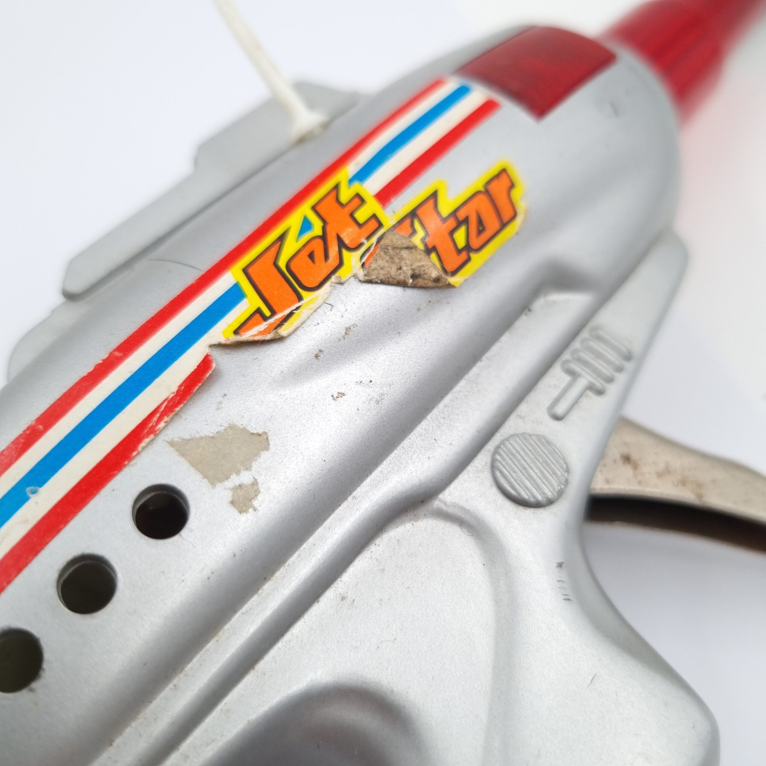 Jet Star Friction Toy Gun Sparking Space Ray Gun Vintage 1970s Galaxy ...