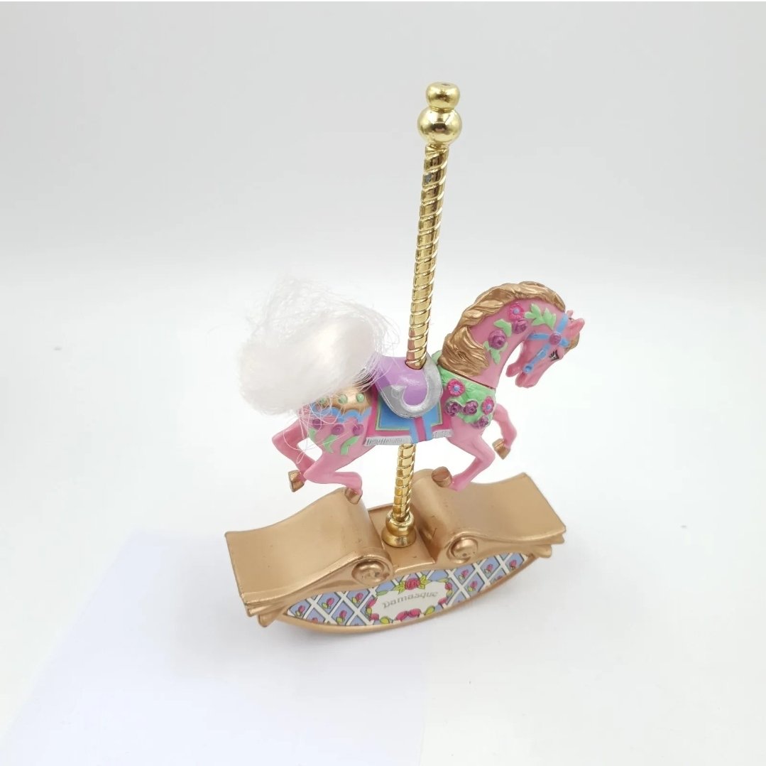 Vintage Matchbox Carousel Rocking Horse Damasque 1991 - Vintage ...